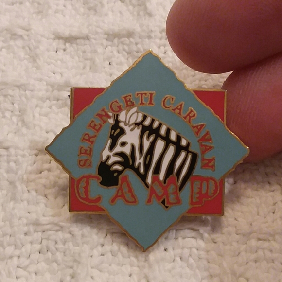 Disney | Jewelry | Disney 203 Serengeti Caravan Camp Enamel Pin | Poshmark